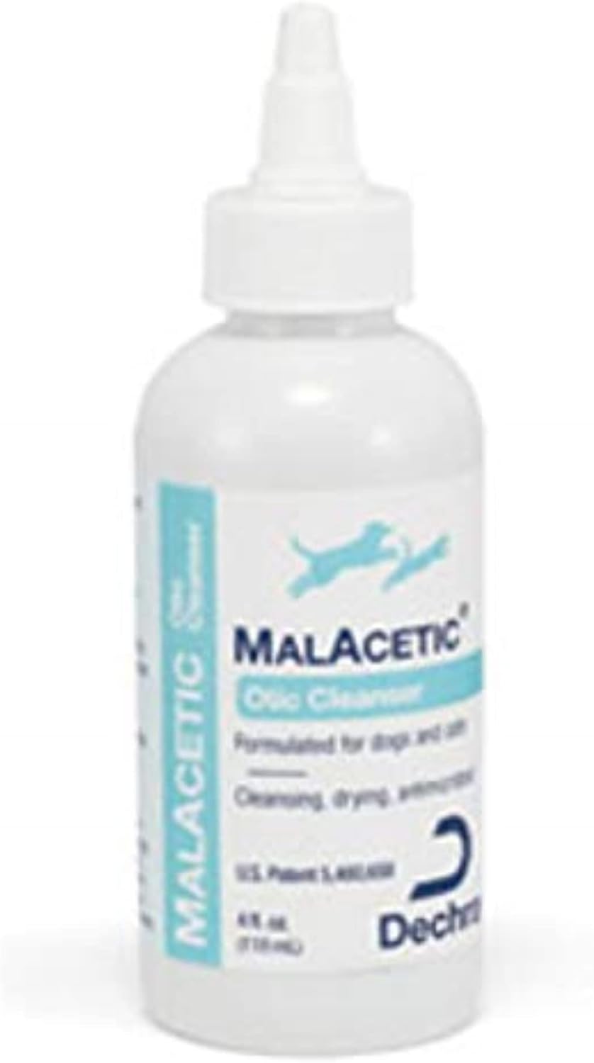 Amazon.com : Dechra MalAcetic Otic Apple Scented Ear/Skin Cleanser, 4 ...