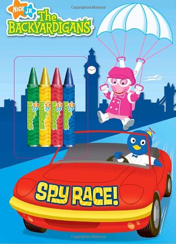 Amazon | Spy Race! (Backyardigans, The) (Color Plus Chunky Crayons ...