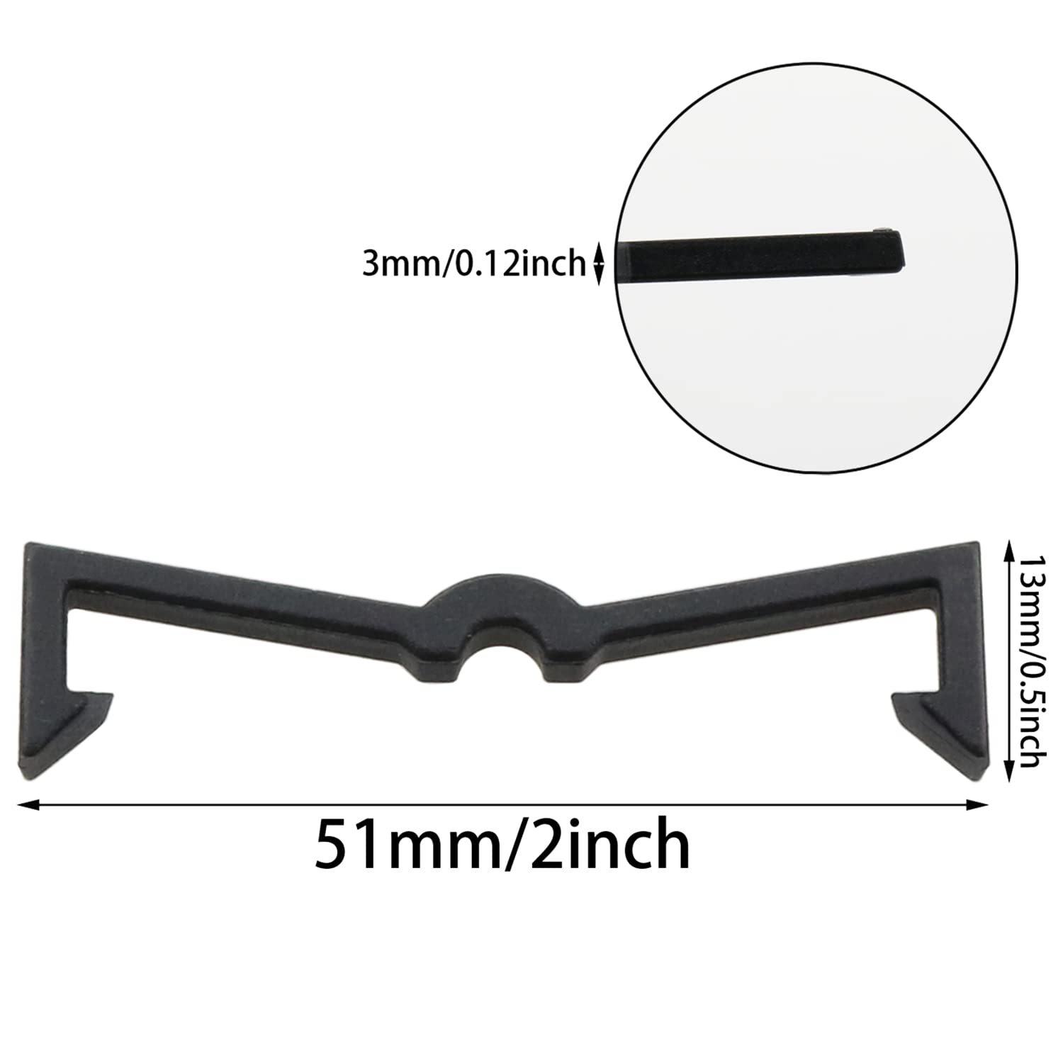 Pegboard Hook Retainers