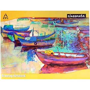Classmate Big Drawing Book, 275x347, 40 Pages : Amazon.in: Home & Kitchen