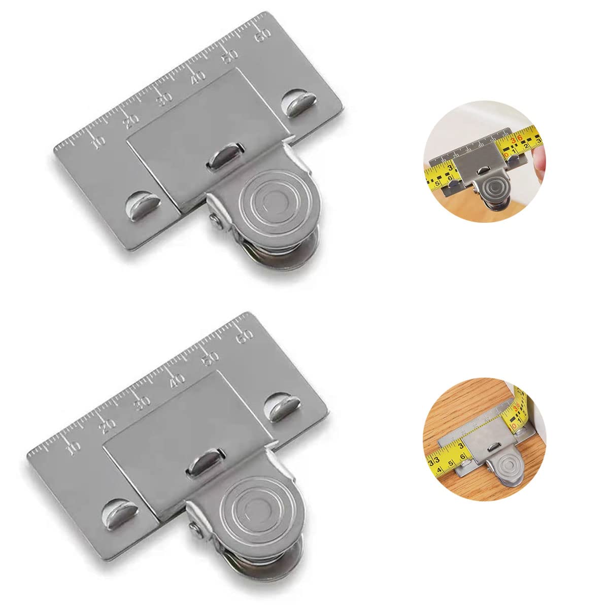 2 Pieces Measuring Tape Clip, Tape Measuring Pliers, Measuring Utility ...