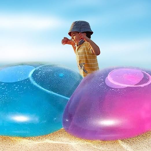 Buy Nt Enterprise Water-Filled Bubble Beach Ball Interactive Rubber Big ...