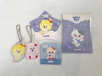 Amazon.co.jp: NiziU NIZOO CAFE Goods Set of 5 : Home & Kitchen