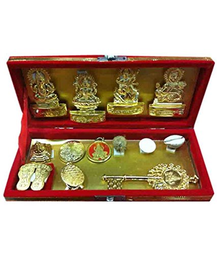 Buy JSK Collection Brass Laxmi Ganesh Idol Online at Low Prices in ...