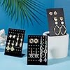 Amazon.com: PH PandaHall 5PCS Black Earring Holder, 72 Holes Acrylic ...