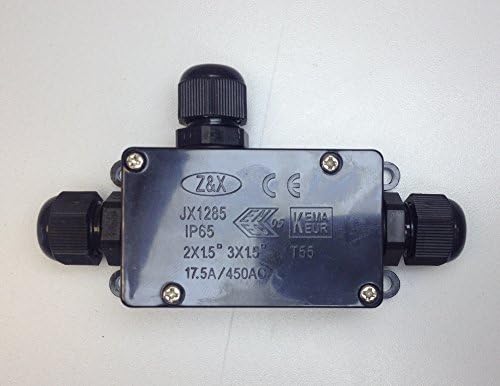 3 WAY CABLE CONNECTOR JUNCTION BOX - OUTDOOR - WATERPROOF IP65 ...