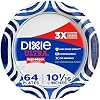 Amazon.com: Dixie Ultra, Large Paper Plates, 10 Inch, 64 Count, 3X ...