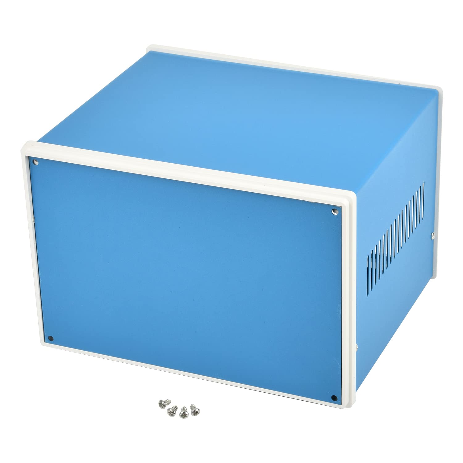 Electrical Boxes, Blue Metal Project Enclosure DIY Case Enclosure ...