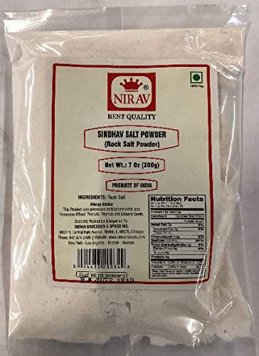 Amazon.com : NIRAV SINDHAV SALT (ROCK SALT) - 200 GM : Grocery ...