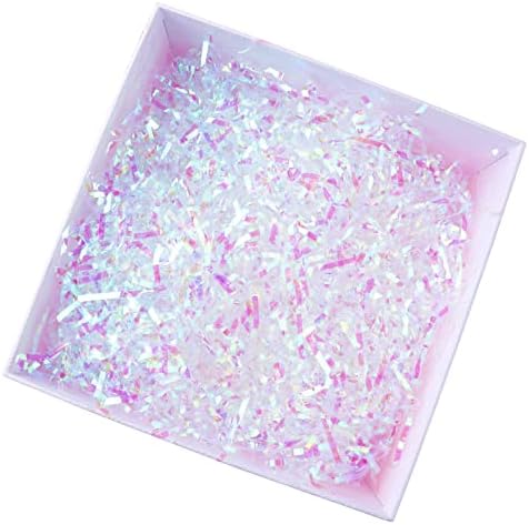 Shredded Tissue Paper - Vaktop Pink Shredded Paper, 100g Raffia Gift ...