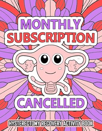 Amazon.com: Hysterectomy Recovery Gifts: Hysterectomy Activity Book ...