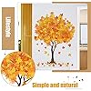 Amazon.com: Tree Wall Stickers,Leaf Wall Stickers Fall Maple Leaf ...