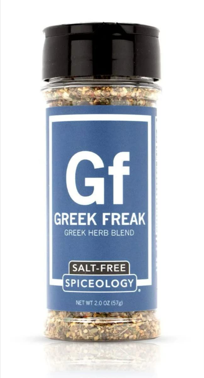 Amazon.com : Spiceology - Greek Freak Mediterranean Spice Blend (Salt ...