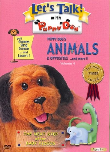 Amazon.com: Let's Talk with Puppy Dog Vol. 4: Animals & Opposites ...