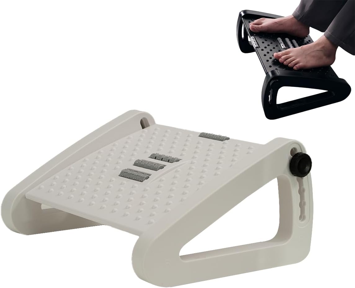 Amazon.com: New Ergo Life Ergonomic Footrest, Comfort Under Desk Foot ...