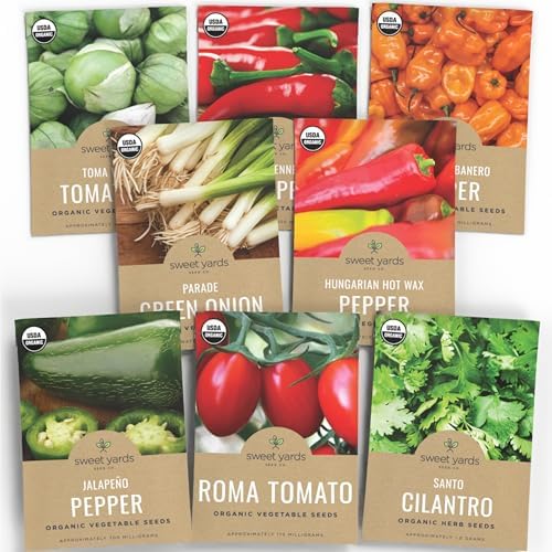 Amazon.com : Organic Summer Seeds Variety Pack - 12 Individual Packs ...