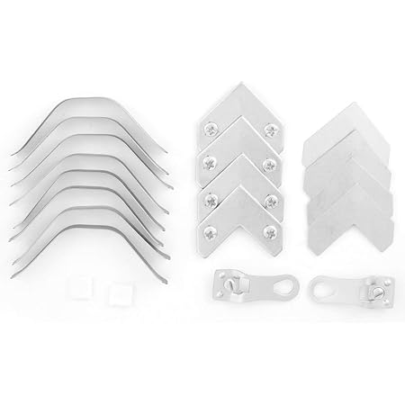 Framer Supply Metal Picture Frame Hardware - Single Set - - Amazon.com