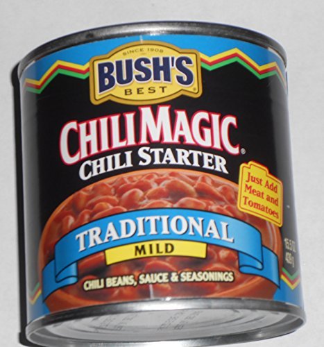 Amazon.com : BUSH'S BEST CHILI MAGIC, Chili Starter Traditional Mild ...