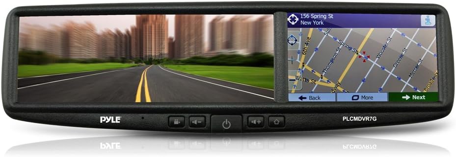 Amazon.com: Pyle Car Vehicle Rearview Backup Camera & Mirror Monitor ...