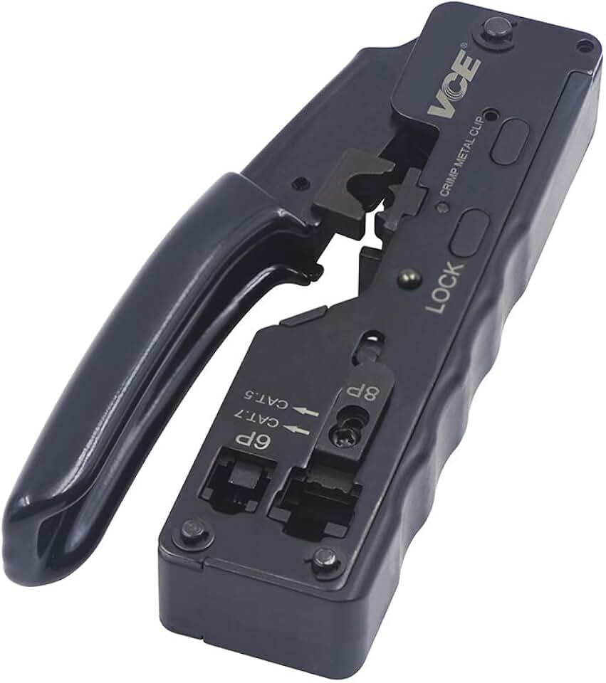 Amazon.it: Pinza Crimpatrice RJ45