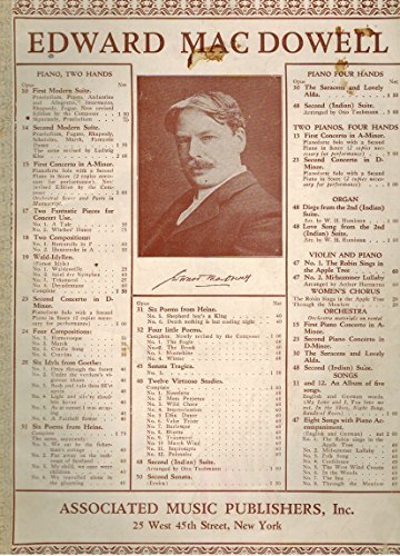 Praeludium (Op. 10, No. 1) (Edward MacDowell Piano Compositions ...
