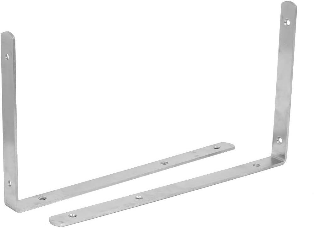 Amazon.com: uxcell 350mm 14-inch Length Stainless Steel 90 Degree L ...