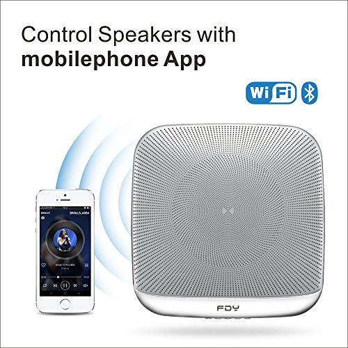 Bluetooth Speakers, FDY Multi-Room Wall-Mounted Wireless Audio - Want ...