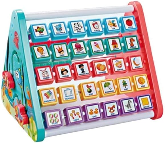 REAVIAN Activity Triangle|Learn Alphabets, Counting,Drawing & Writing ...