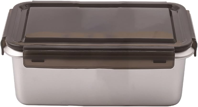 Amazon.com: 316 Stainless Steel Large Food Storage Container with Lids ...