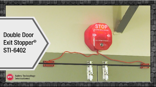 Watch STI-6402 Double Door Exit Stopper Video on Amazon Live