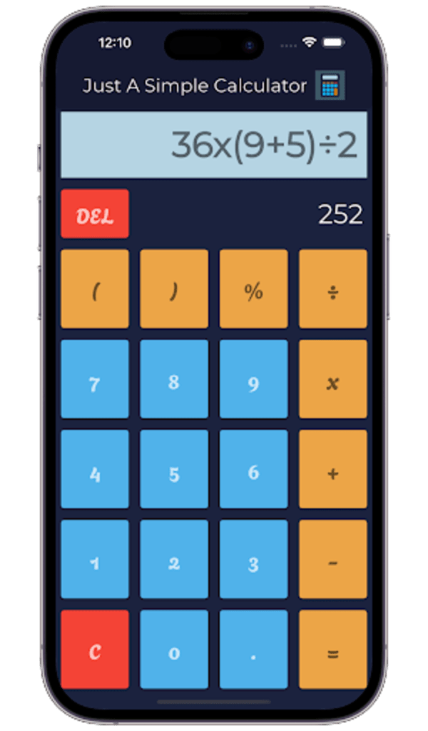 Just A Simple Calculator - App on Amazon Appstore