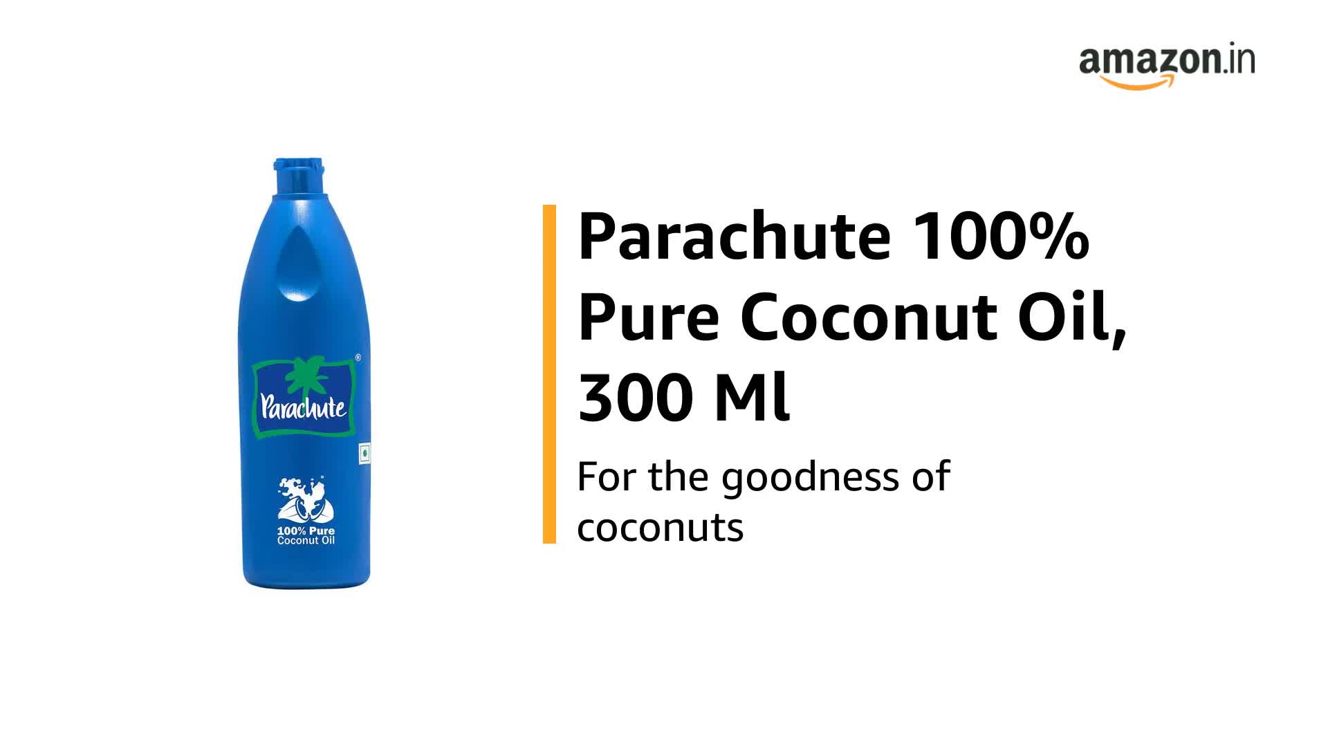 Watch Parachute Coconut Oil on Amazon Live