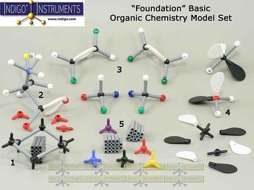 Organic/Inorganic Chemistry Molecular Model Set 68845NV: 9780840046277 ...
