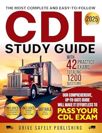 THE MOST COMPLETE AND EASY TO FOLLOW CDL STUDY GUIDE WITH 42 PRACTICE ...