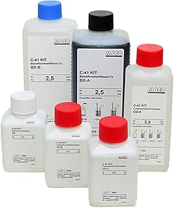 Amazon.com : Rollei C-41 Color Film Developing Kit, 2.5 liters, Medium ...