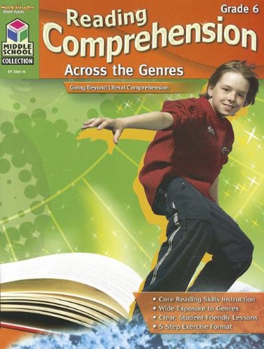 Reading Comprehension Across the Genres: Reproducible Grade 6: STECK-VAUGHN: 9781419023613 ...