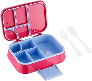 Amazon.com: Ingcebo Bento Lunch Box for Kids, Lunch Container with 5 ...