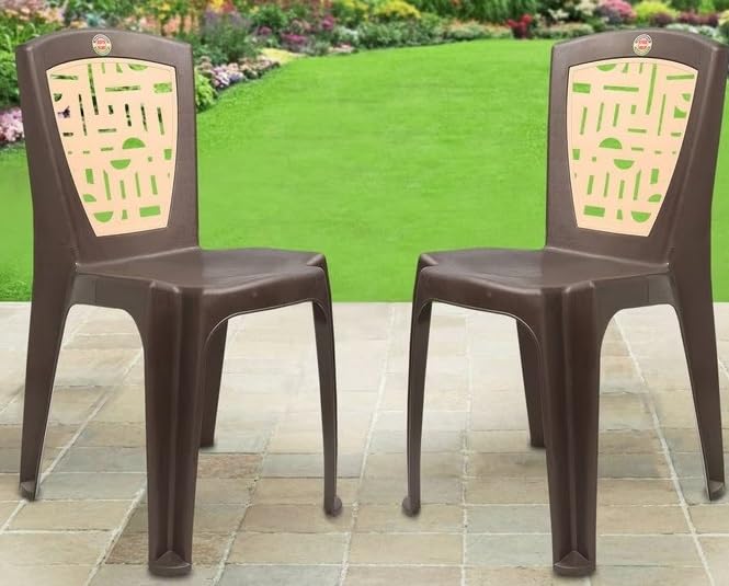 Cello Plastic Chair Aurina Strong (Pack of 2) : Amazon.in: Home & Kitchen