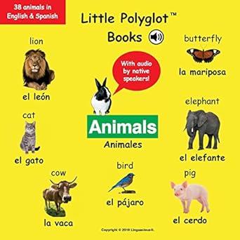 Amazon.com: Animals/Animales: Bilingual Spanish and English Vocabulary ...