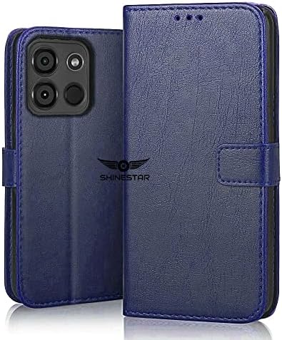 SHINESTAR Itel A60 Flip Back Cover | PU Leather Flip Cover Wallet Case ...