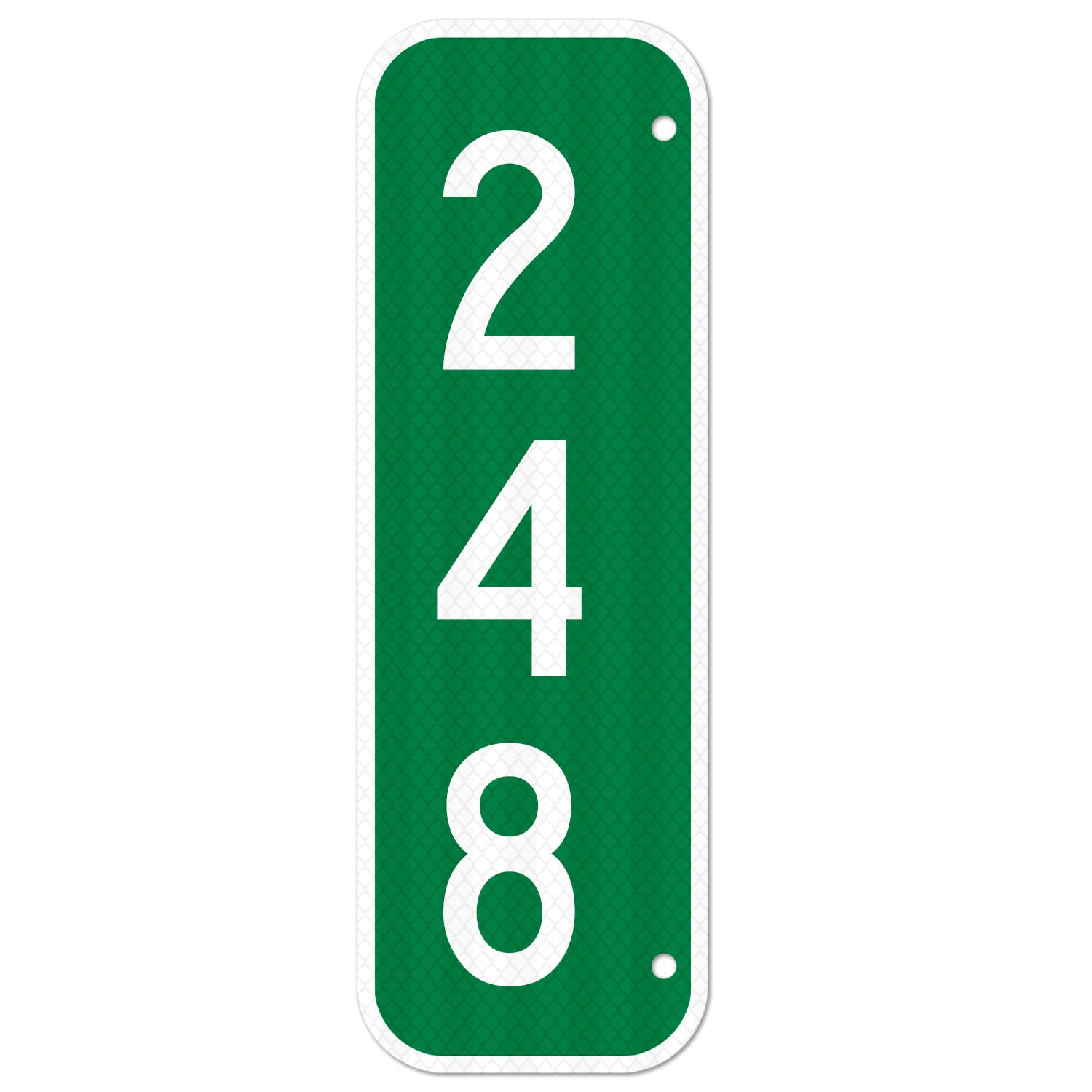 Amazon.com: Sigo Signs 911 Address Sign, Custom Emergency Vertical ...