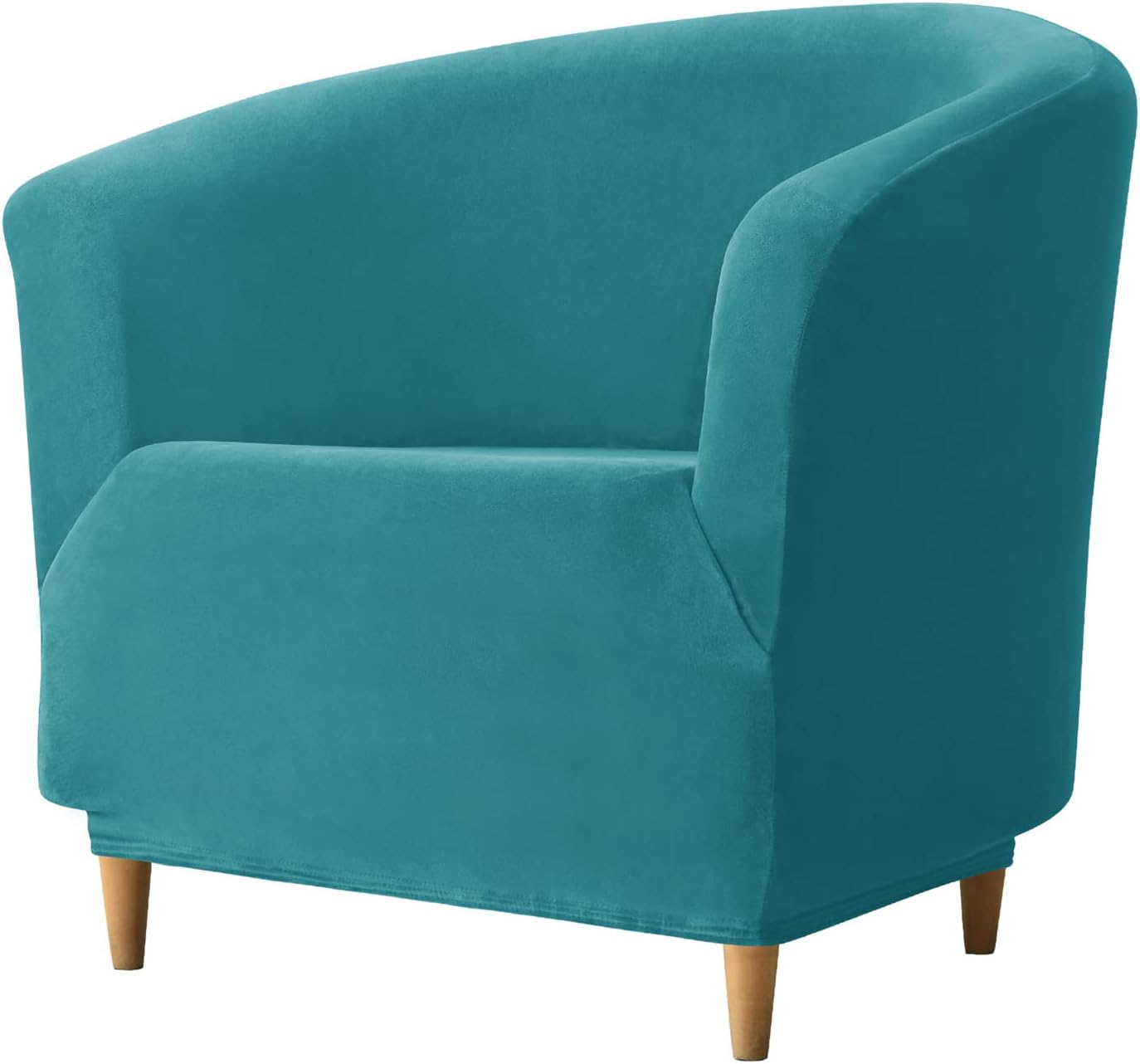 GYHH Velvet Tub Chair Slipcover - Club Chair Covers - Armchair ...