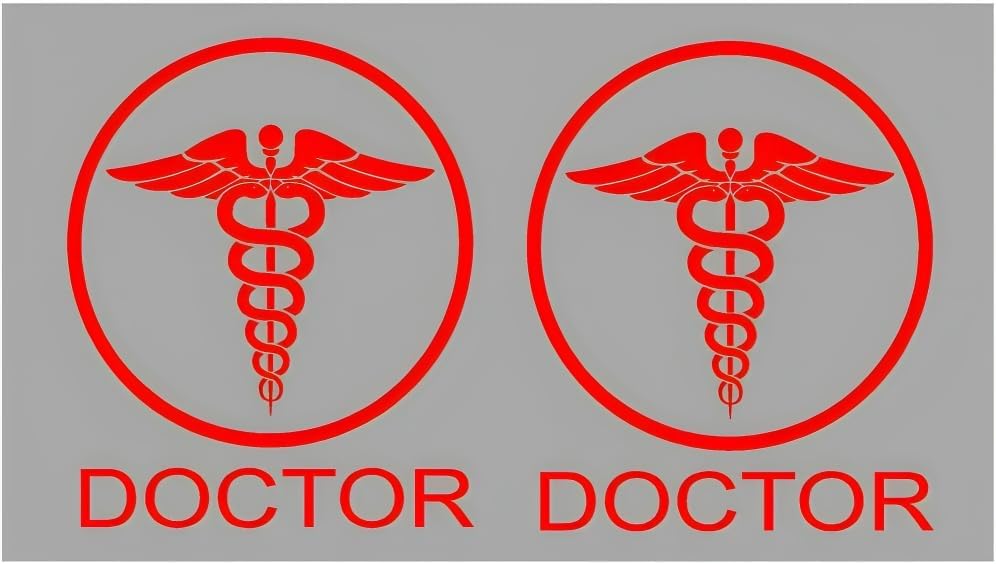ARWY® car Stickers Doctor Design Doctor Logo car Sticker for Window ...