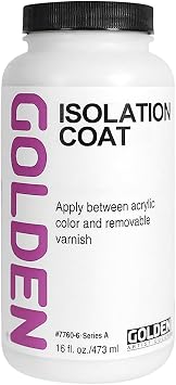 Amazon.com: Isolation Coat by GOLDEN, 16 fl. oz. Jar, Professional ...