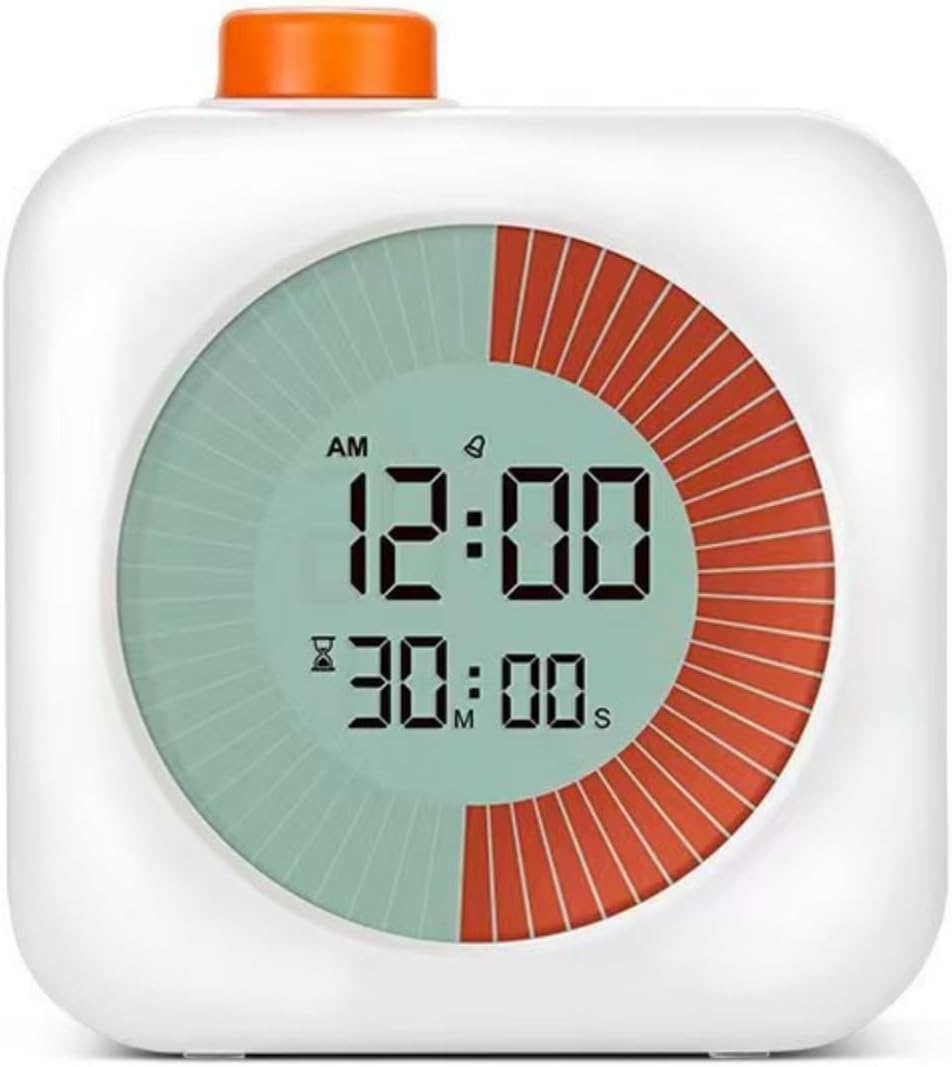Digital Visual Timer, 60-Minute Countdown Timer, Time Management Tool ...