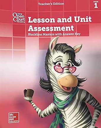 Open Court Reading Grade 5, Lesson and Unit Assessment BLMs with Answer ...