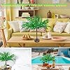 Amazon.com: 23 In Lighted Palm Tree Table Decor, Tropical Artificial ...