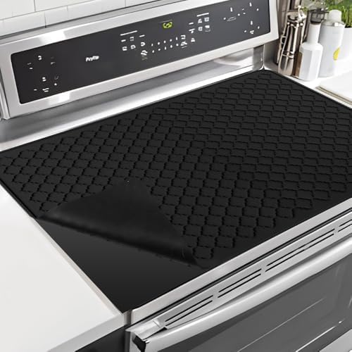 Tapis de Cuisson en Silicone pour Plaque Induction, 52x61cm Plaque de ...