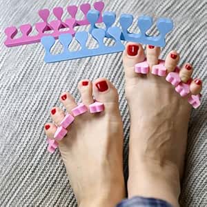 Amazon.com : SUNFATT Foam Toe Separators,Toe Spacers for Women,Pedicure ...