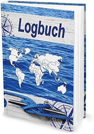 Logbuch-Verlag XXL DIN A4 Logbuch ADVENTURE Hardcover Schiffstagebuch ...